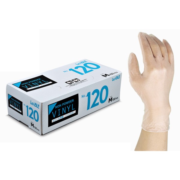 prisoro / ﾋﾞﾆｰﾙ手袋№120 M (100枚入)